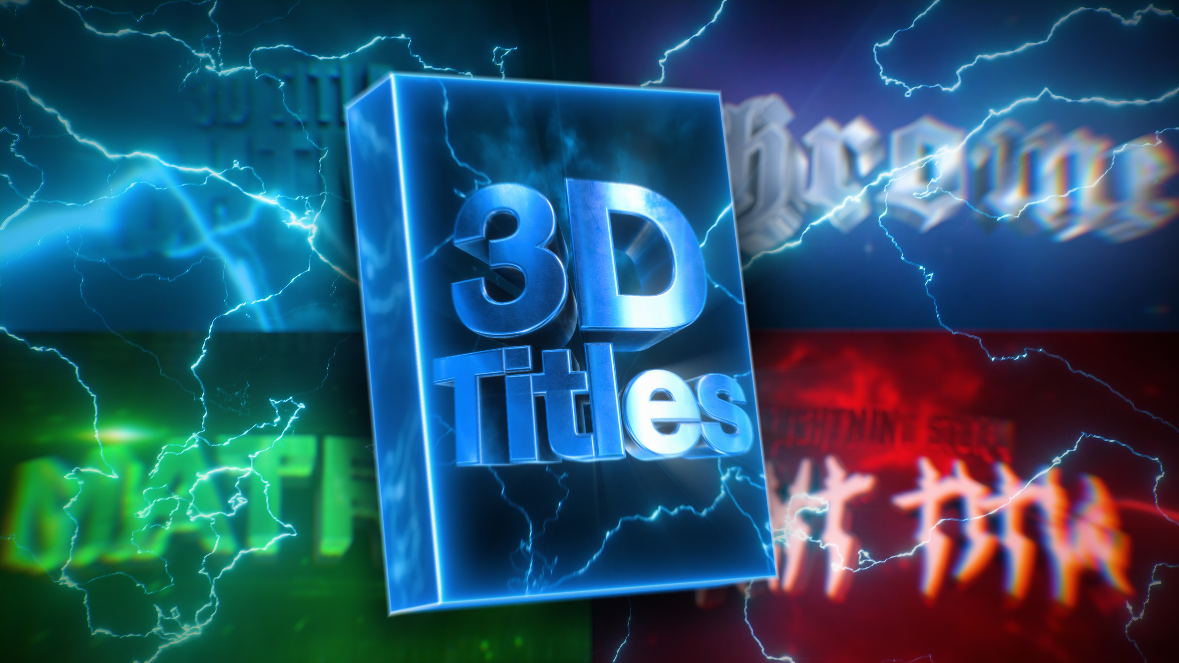 ULTRA 3D Text Titles – ShootaTime